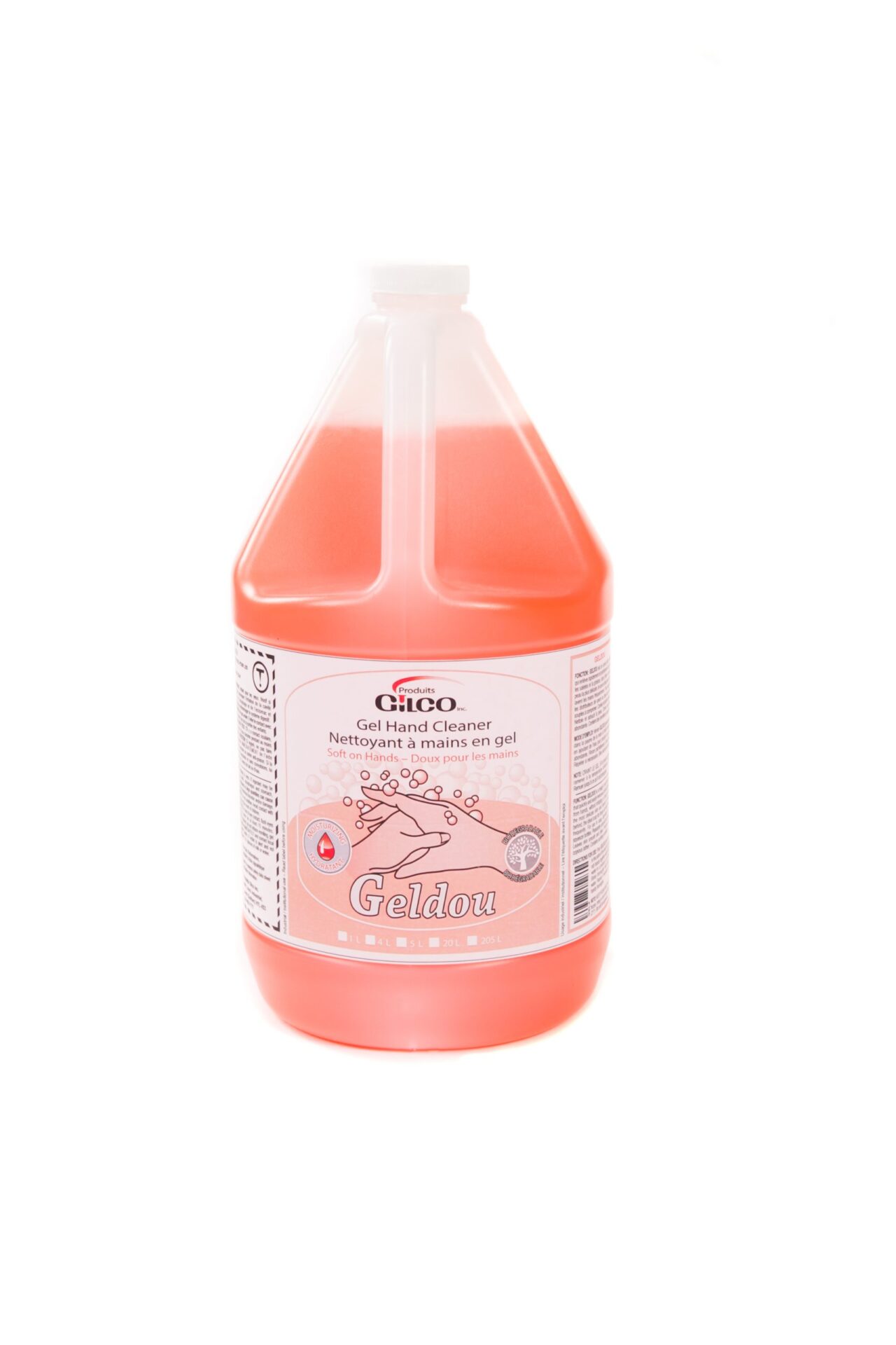 GELDOU – Pink gel hand soap – Groupe Gilco, one of Quebecs leaders in ...